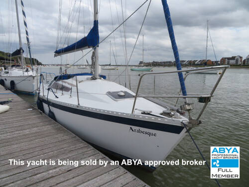 Gib Sea 84 1984 Cruising Yacht For Sale in Medway Yacht Club, Kent - £8950